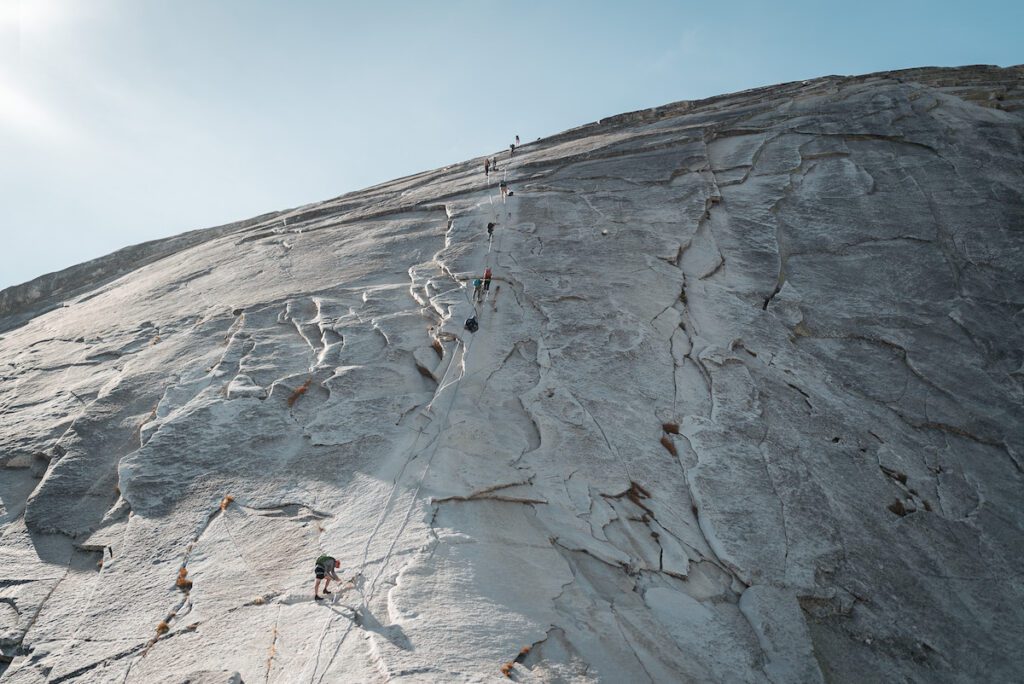 How to Hike Half Dome Cables Down – Cassie's Compass